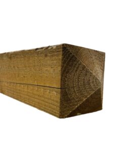 Gate Post Pointed Top 2400 x 175 x 175 (8ft x 7 x 7) - Red Horse Vale ...