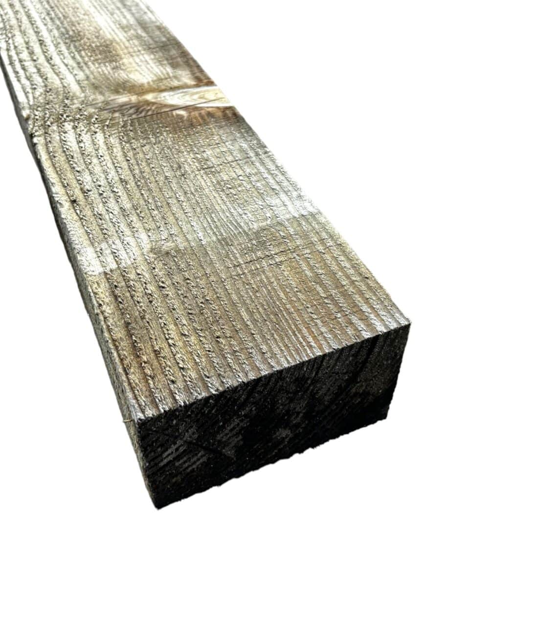 Pointed Square Timber Post 1800 x 125 x 75 (6ft x 5 x 3) - Red Horse ...