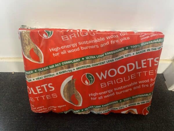 Woodlet Briquettes - Red Horse Vale - Fuels & Country Supplies