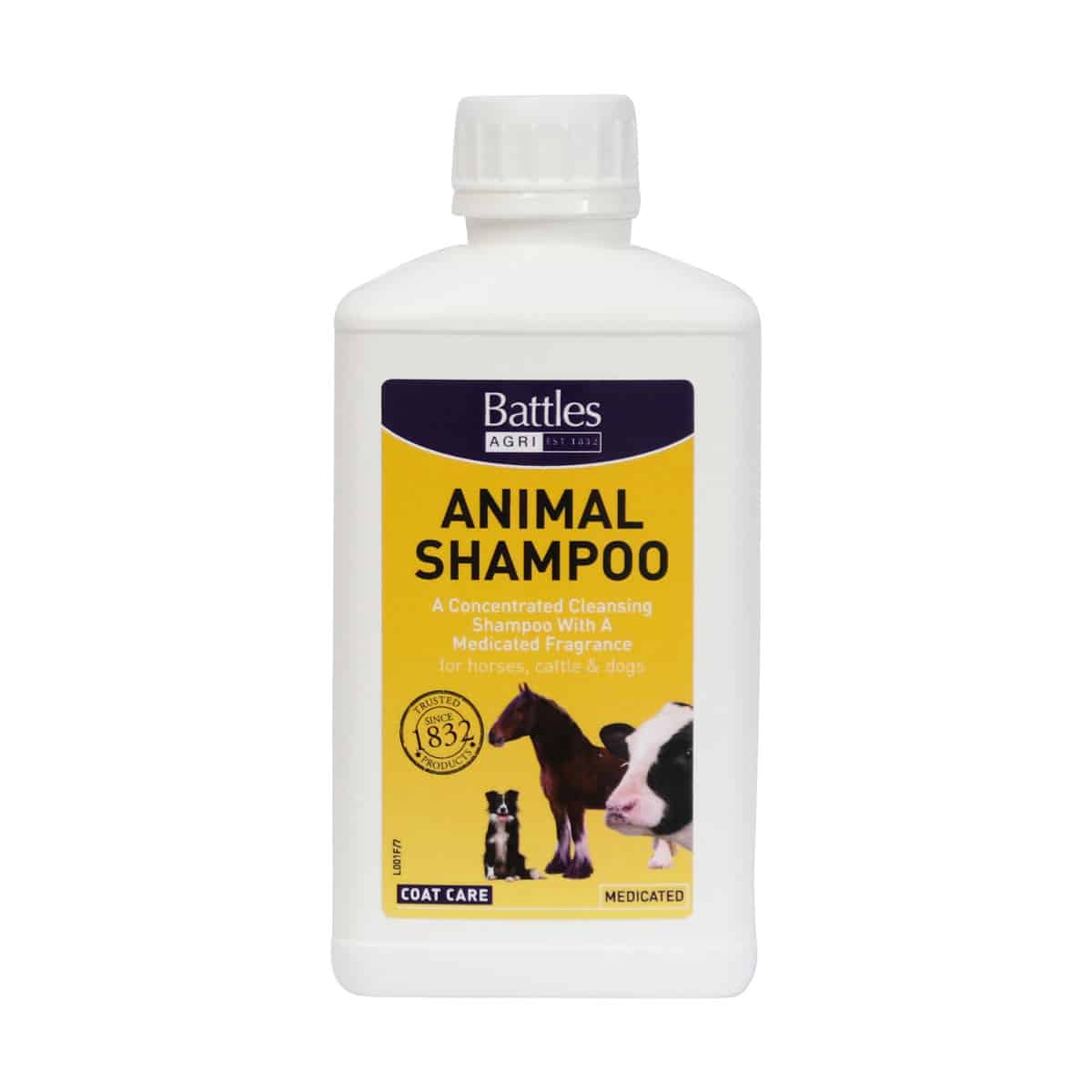 Battles animal shampoo 1L - Red Horse Vale - Fuels & Country Supplies